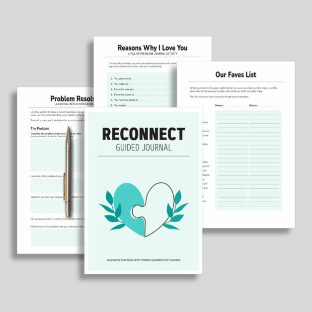 Reconnect: Printable Journal for Couples - Thriving Good Life