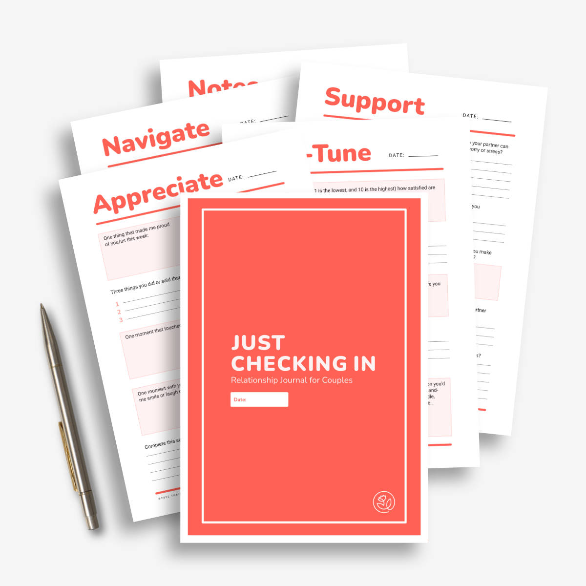 Printable Relationship Check In Journal Thriving Good Life Printable Relationship Check In Journal Thriving Good Life