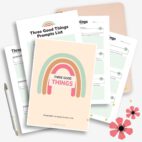Three Good Things Printable Journal - Thriving Good Life